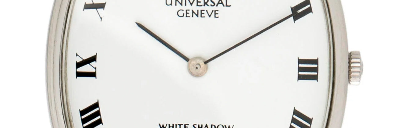 Universal Geneve White Shadow | Buy Authenticated Watches | Grailzee