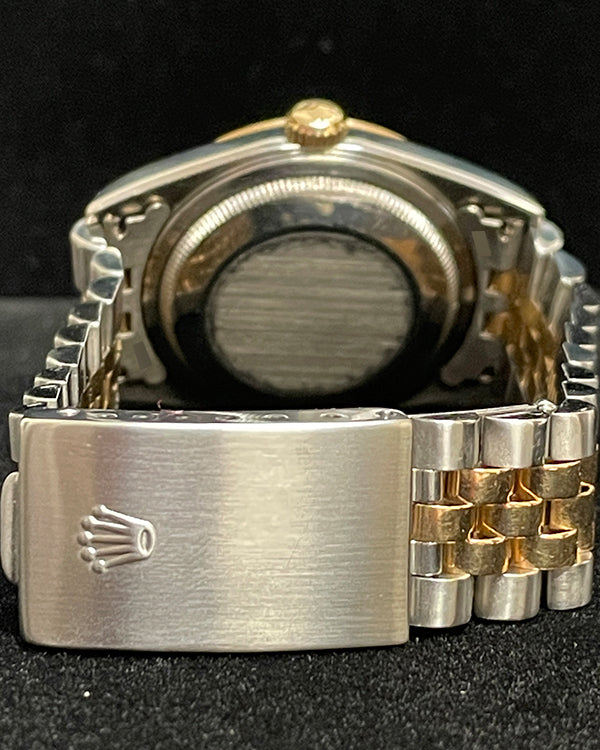 1997 (U Serial) Rolex Datejust 36MM Silver Dial Two-Tone Jubilee Brace ...