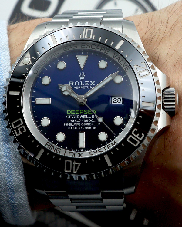 Rolex Sea-Dweller Deepsea "James Cameron" 44MM D-Blue Dial Oyster Brac ...