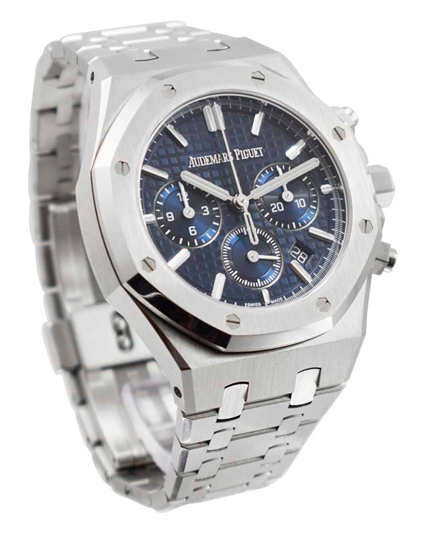 Audemars Piguet Royal Oak 38MM Blue Dial Steel Bracelet (26715ST.OO.13 ...