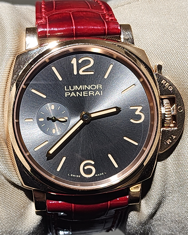 2019 Panerai Luminor Due 42MM Rose Gold Grey Dial (PAM00677) – Grailzee