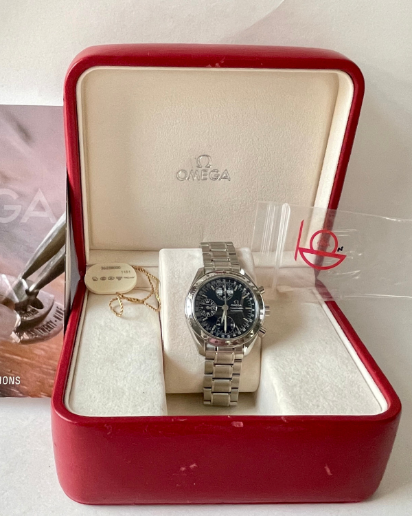 Omega Speedmaster Day-Date Steel Blue Dial (3523.80.00) – Grailzee