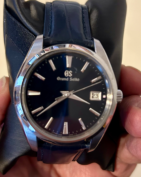2022 Grand Seiko Heritage 40MM Quartz Blue Dial Leather Strap (SBGP013 ...
