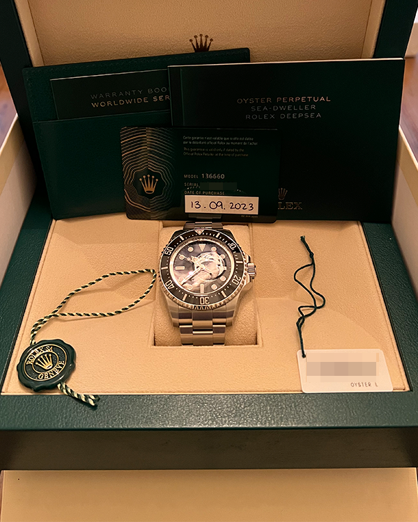 2023 Rolex Deepsea “James Cameron” 44MM Oystersteel D-Blue Dial (13666 ...