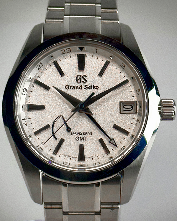 2019 Grand Seiko Spring Drive GMT 41MM White Dial Steel Bracelet (SBGE ...