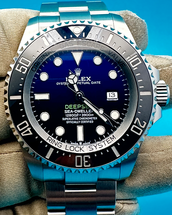 2022 Rolex Sea-Dweller Deepsea "James Cameron" 44MM Deep Blue Dial Oys ...