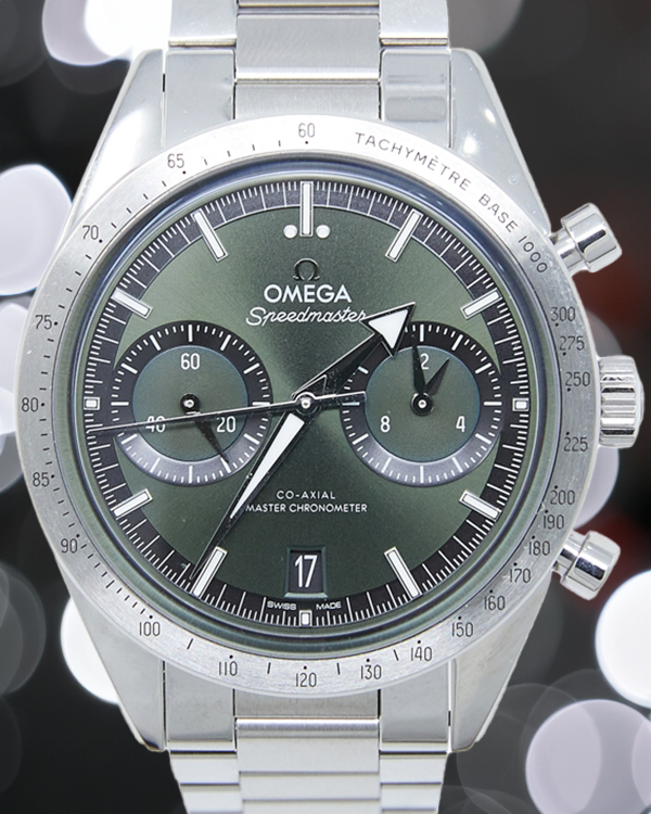 2023 Omega Speedmaster '57 40.5MM Green Dial Steel Bracelet (332.10.41 ...