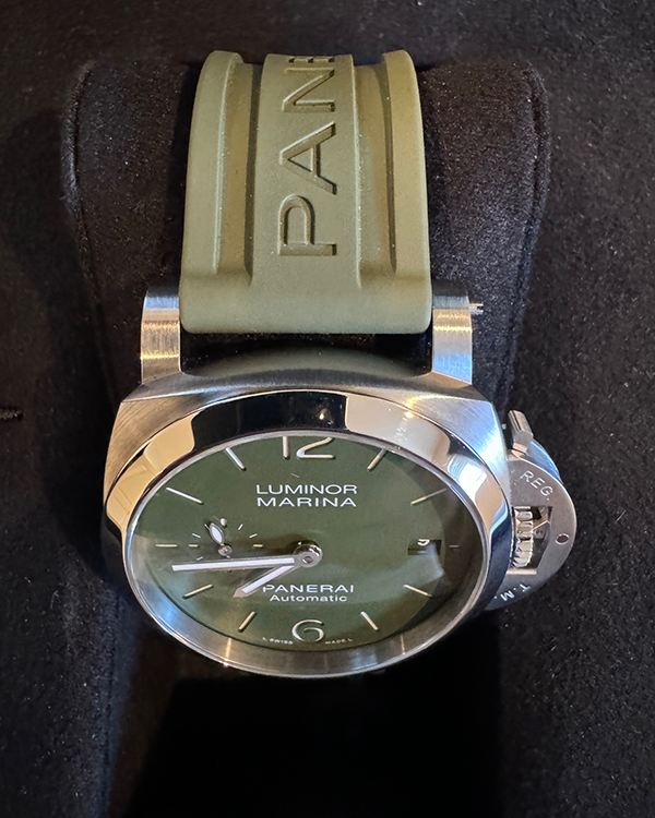 2022 Panerai Luminor Marina "Quaranta Verde Militare" 40MM Green Dial ...