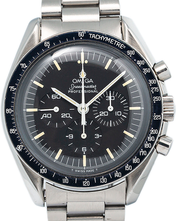 Omega Speedmaster Professional Moonwatch 42MM Black Dial Steel Bracele ...
