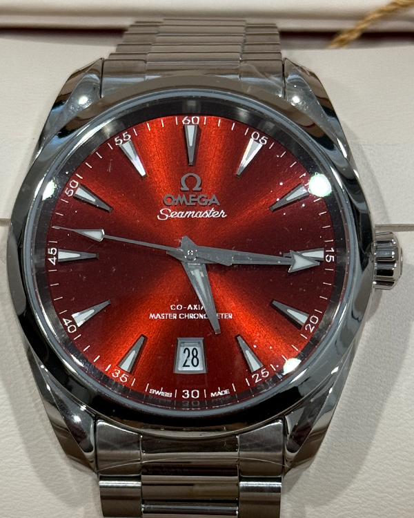 Omega Seamaster Aqua Terra Shades Limited Edition 38MM Terracotta Dial ...