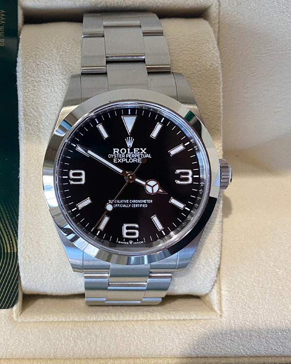2024 Rolex Explorer 40MM Black Dial Oystersteel Bracelet (224270 ...