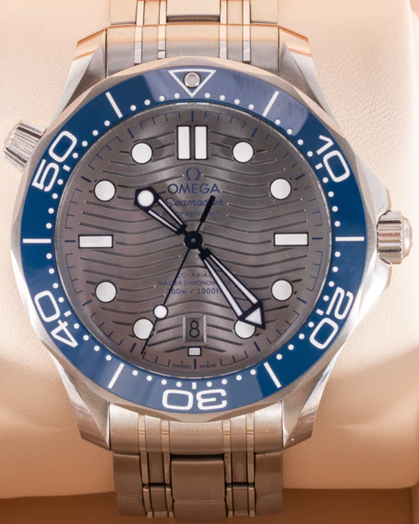 2019 Omega Seamaster Diver 300M 42MM Grey Dial Steel Bracelet (210.30 ...