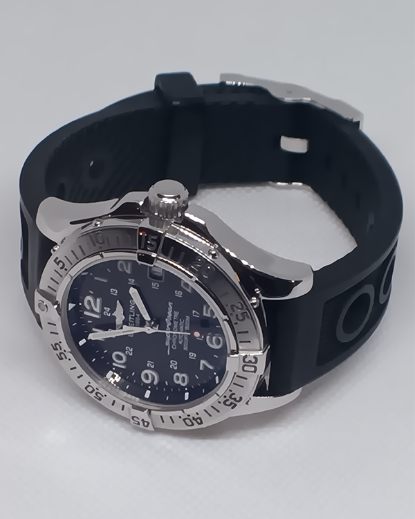 2004 Breitling Superocean Steel Black Dial (A17360) – Grailzee