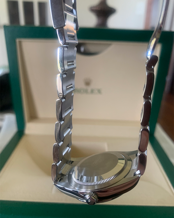 2022 Rolex Oyster Perpetual 34MM Pink Dial Oyster Bracelet (124200 ...