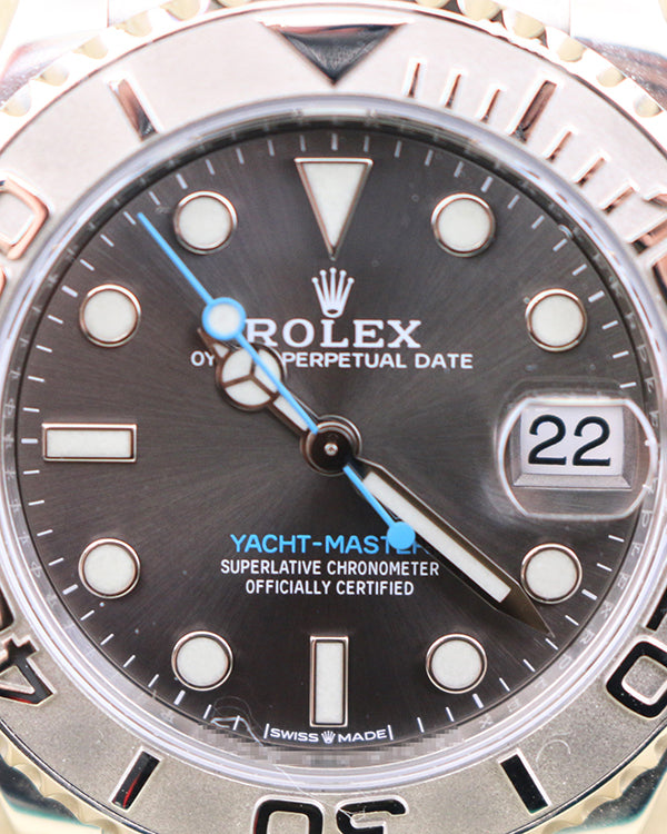 Rolex Yacht-Master 37MM Rhodium Dial Oyster Bracelet (268622) – Grailzee