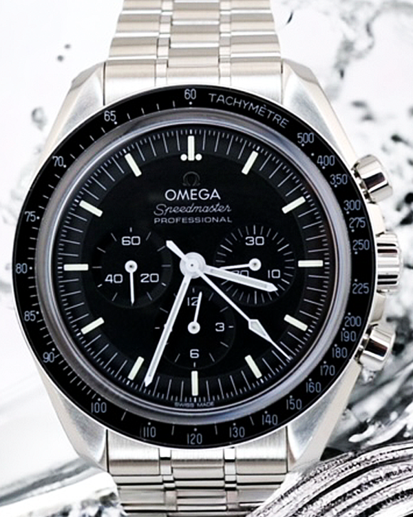 2023 Omega Speedmaster Professional Moonwatch 42MM Black Dial Steel Br ...