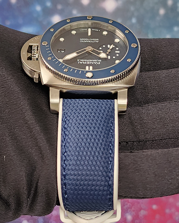 2021 Panerai Submersible Blu Notte 42MM Blue Dial Steel Bracelet (PAM0 ...