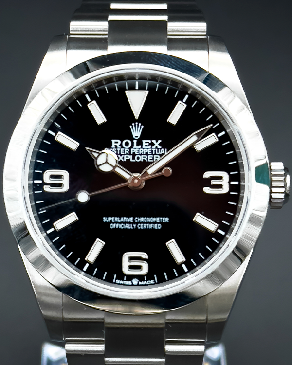 2024 Rolex Explorer 40MM Black Dial Oyster Bracelet (224270) – Grailzee