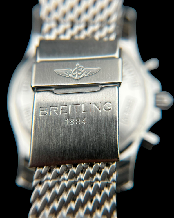 2012 Breitling Chronospace 48MM Quartz Grey Dial Steel Bracelet (A7836 ...