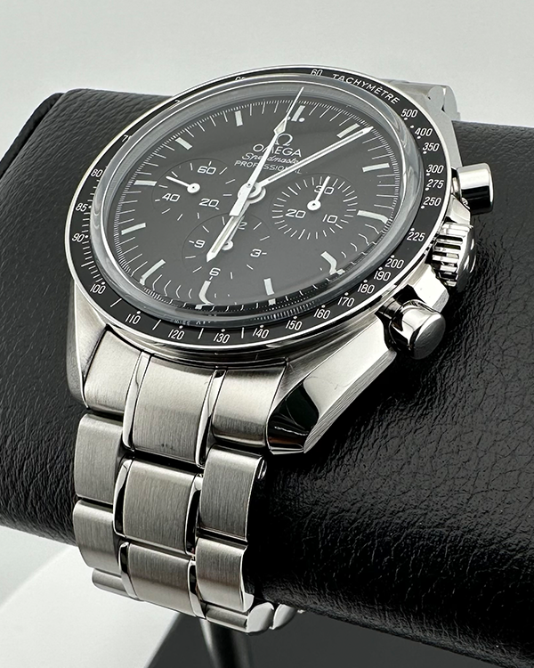 2019 Omega Speedmaster Moonwatch Professional Chronograph Steel Black ...