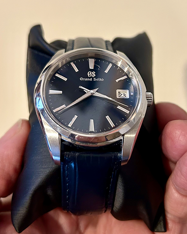 2022 Grand Seiko Heritage 40MM Quartz Blue Dial Leather Strap (SBGP013 ...