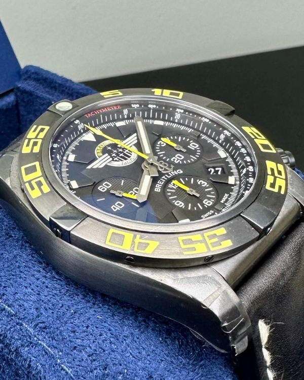 Breitling Chronomat 44 Jet Team American Tour Limited Edition Steel Bl ...