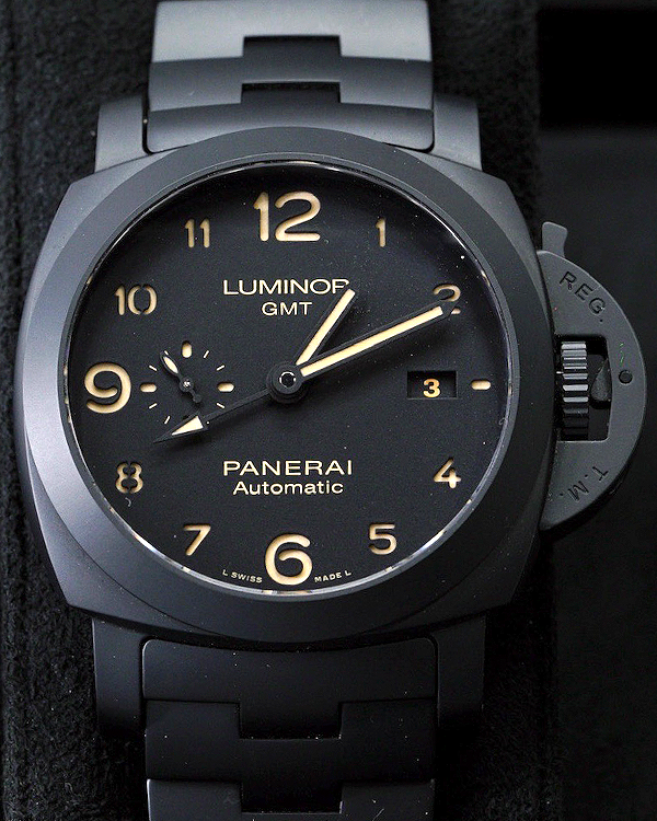 2019 Panerai Luminor 1950 3 Days "Tuttonero" 44MM Black Dial Ceramic B ...
