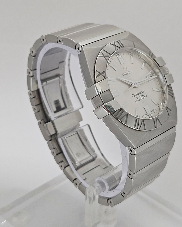 2005 Omega Constellation "Double Eagle" 38MM Silver Dial Steel Bracele ...