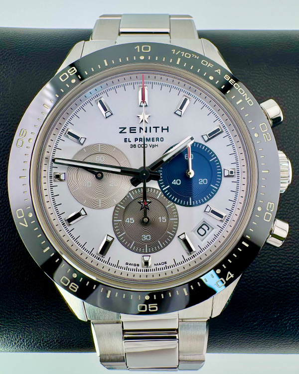 No Reserve - 2024 Zenith Chronomaster Sport 41MM White Dial Steel Brac ...
