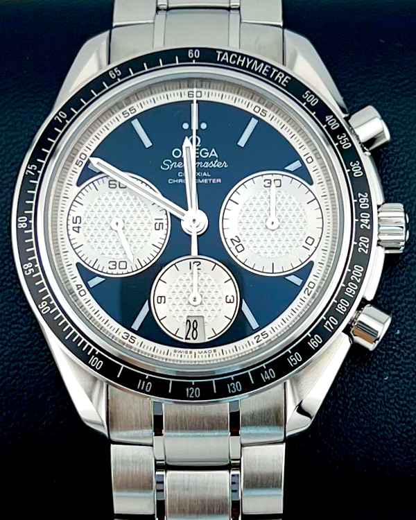 2024 Omega Speedmaster Racing 40MM Black Dial Steel Bracelet (326.30.4 ...