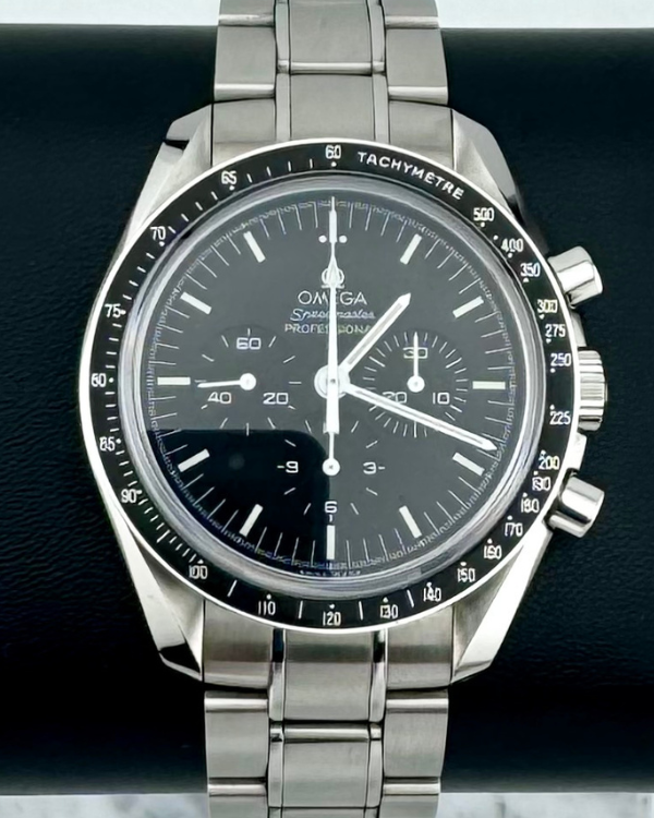 2021 Omega Speedmaster Professional Moonwatch 42MM Black Dial Steel Br ...
