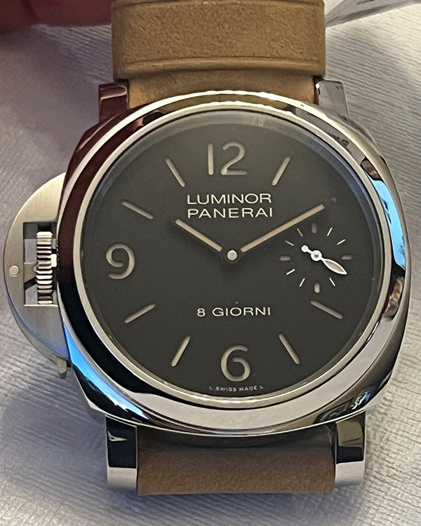 2024 Panerai Luminor Marina Automatic "Destro Otto Giorni" 44MM Black ...