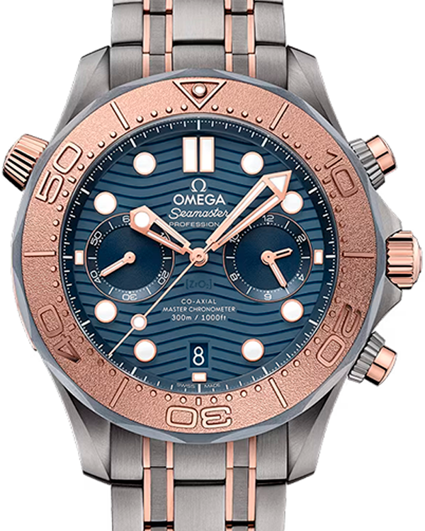 2023 Omega Seamaster Diver 300M "Number Edition" 44MM Blue Dial Two-To ...