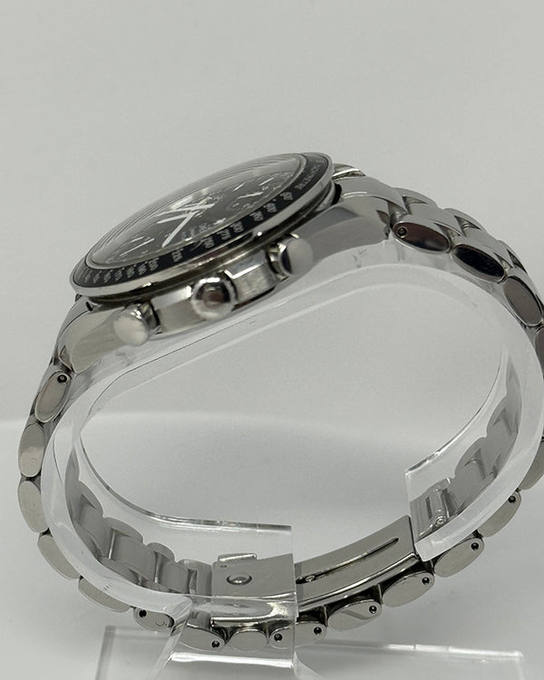2004 Omega Speedmaster Day Date 39MM Black Dial Steel Bracelet (3520.5 ...