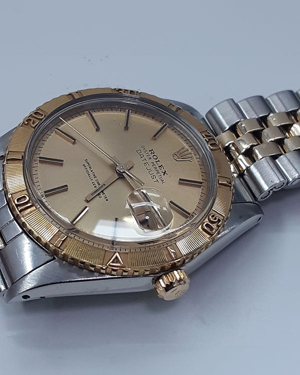 Rolex Datejust Turn-O-Graph 36MM Champagne Dial Two-Tone Jubilee Brace ...