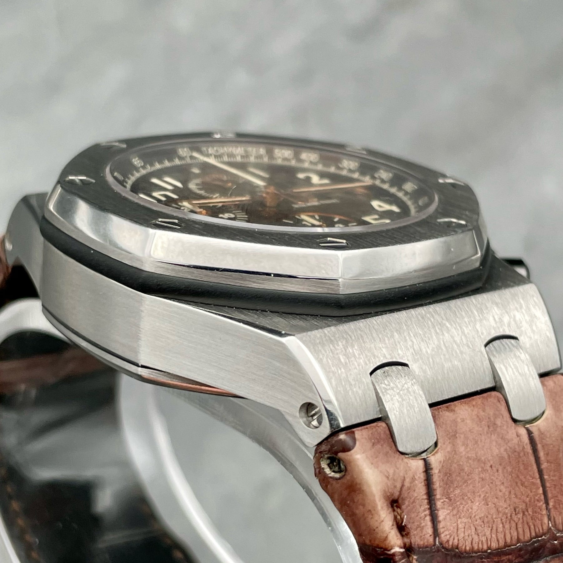 2018 Audemars Piguet Royal Oak Offshore "Havana" 42MM Brown Dial Leath ...
