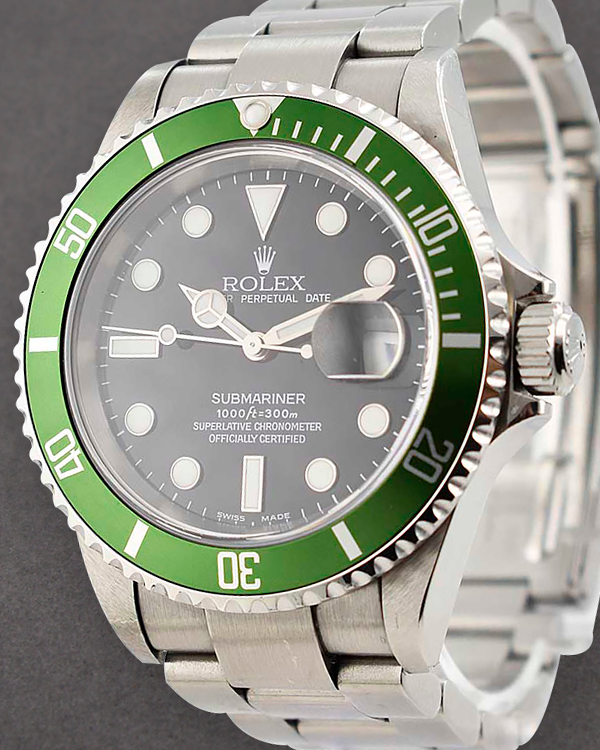 2004 Rolex Submariner Date "Kermit" 40MM Black Dial Oyster Bracelet (1 ...