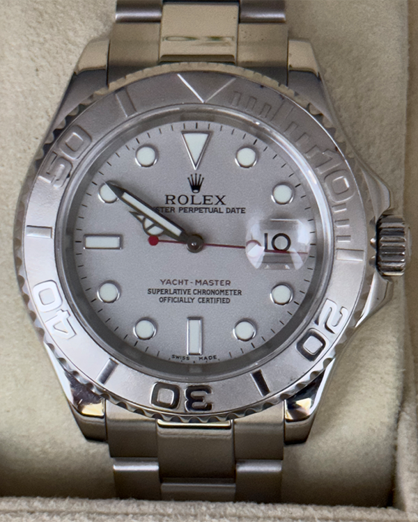 2004 Rolex Yacht-Master 40MM Steel Silver Dial (16622) – Grailzee