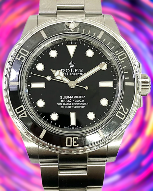 2023 Rolex Submariner No-Date 41MM Black Dial Oyster Bracelet (124060 ...