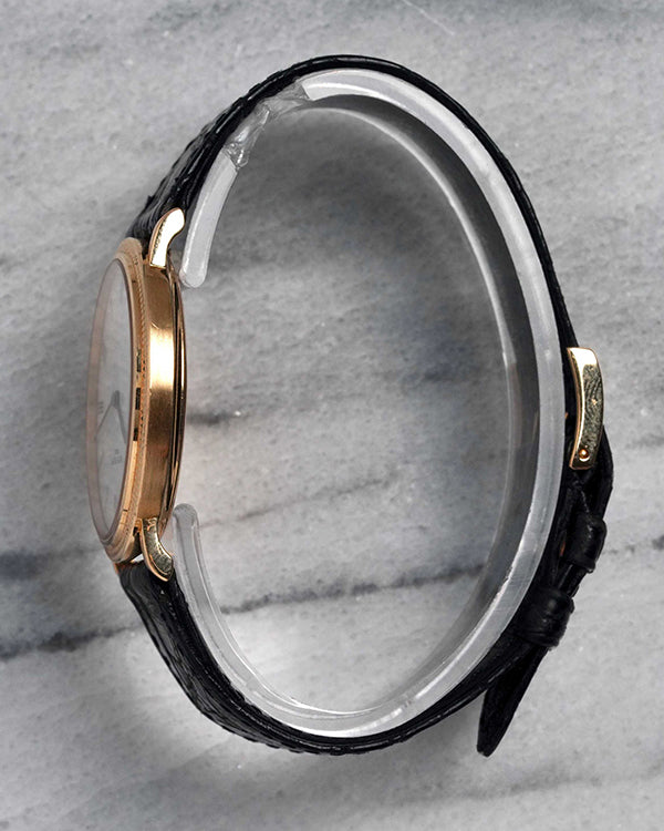 Patek Philippe Calatrava 34MM White Dial Leather Strap (3520J) – Grailzee