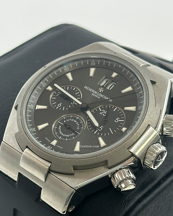 Vacheron Constantin Overseas 42MM Grey Dial Rubber Strap (49150/000W-9 ...