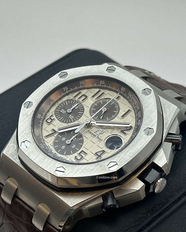 2014 Audemars Piguet Royal Oak Offshore Chronograph Safari 42MM Ivory ...