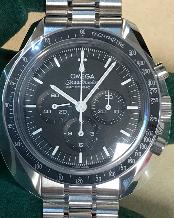2023 Omega Speedmaster Professional Moonwatch 42MM Black Dial Steel Br ...