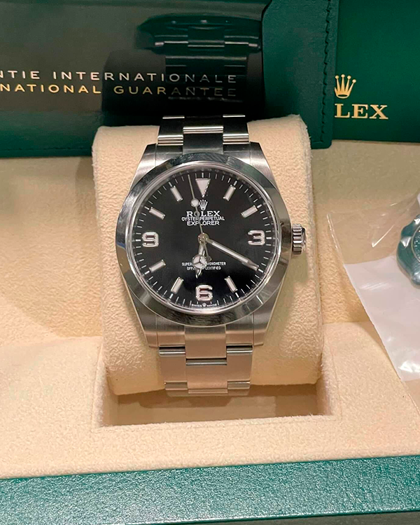 New Release - 2023 Rolex Explorer 40mm Oystersteel Black Dial (224270 ...