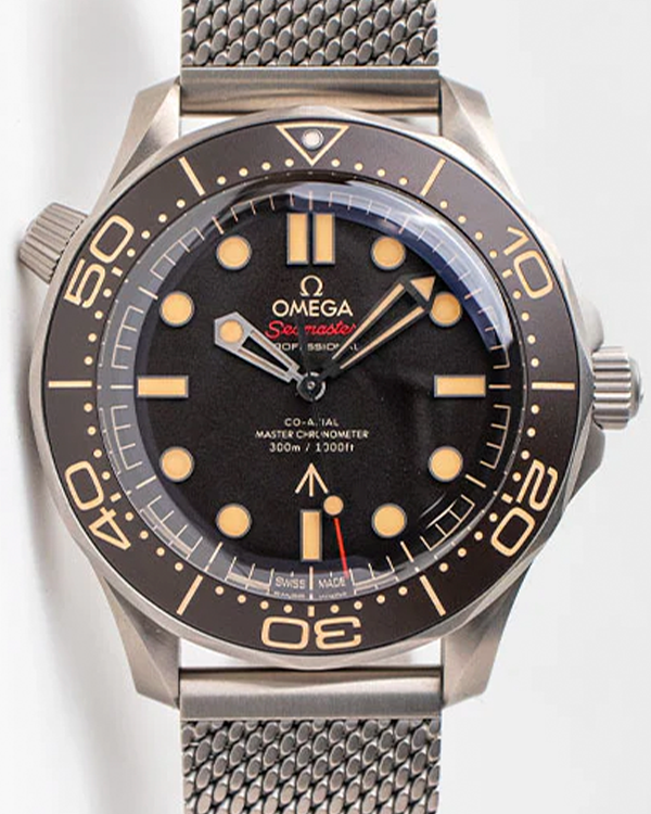 2021 Omega Seamaster Diver 300M "007 No Time To Die" 42MM Brown Dial T ...