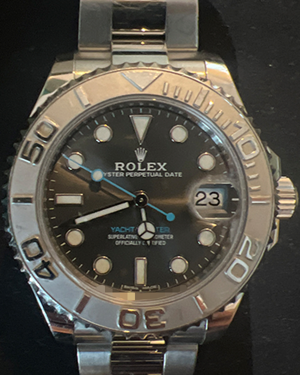 2018 Rolex Yacht-Master 37MM Rhodium Dial Oyster Bracelet (268622 ...