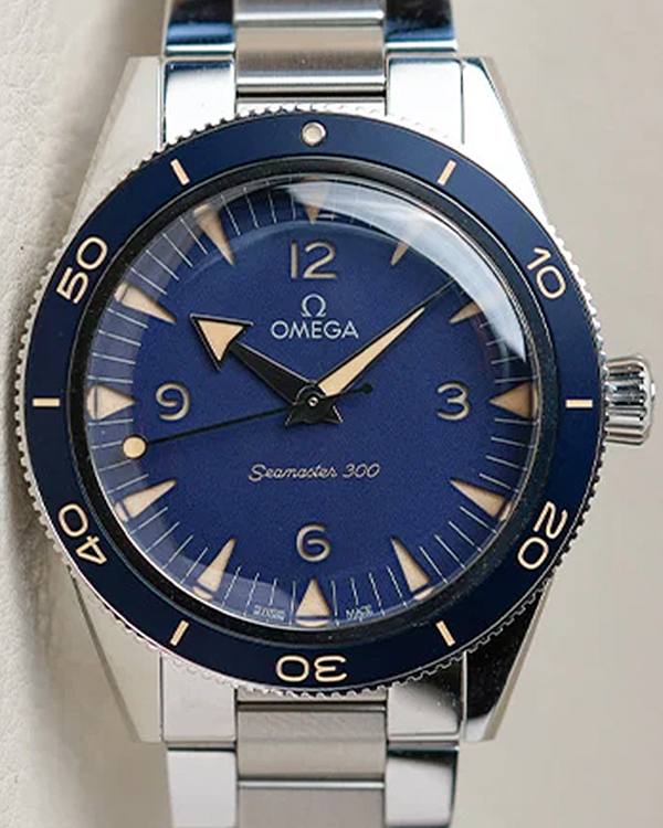 2023 Omega Seamaster 300 41MM Blue Dial Steel Bracelet (234.30.41.21.0 ...