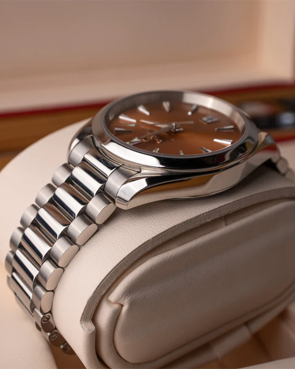 2023 Omega Seamaster Aqua Terra Shades 38MM Saffron Dial Steel Bracele ...