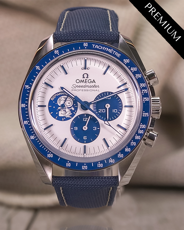 2023 Omega Speedmaster "Silver Snoopy Award" 42MM Silver Dial Textile ...