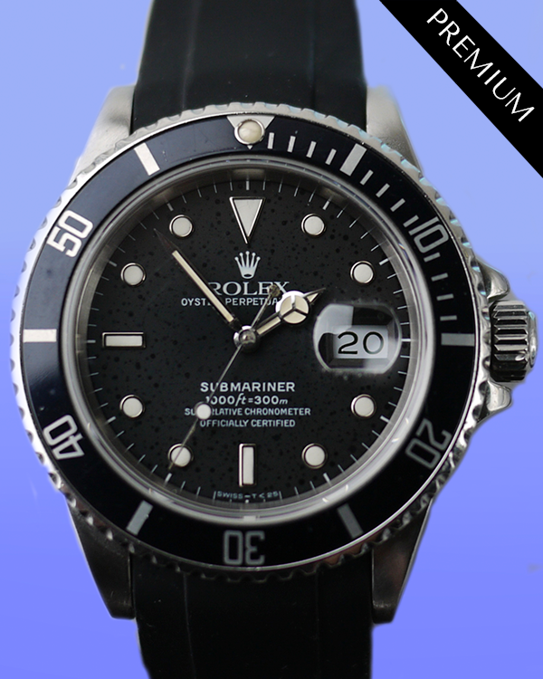 Rolex Submariner Date "Triple Zero" 40MM Aftermarket Black Dial Afterm ...